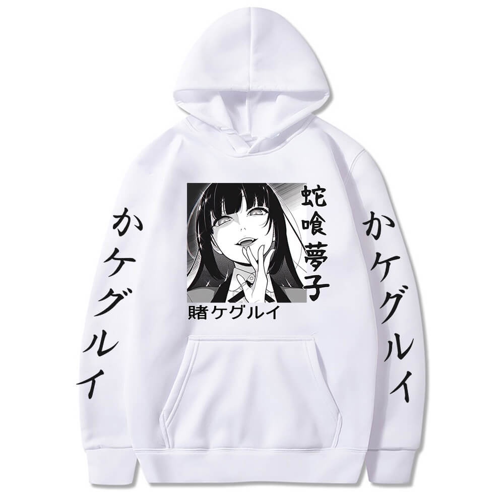Kakegurui Lindo Cuello Redondo Yumeko Jabami Fit Body Pullovers Dibujos ...