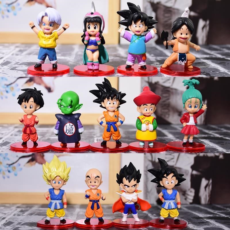 Figuras de acción Miniaturas Dragon Ball Z Super GT Goku Cell Buu ...