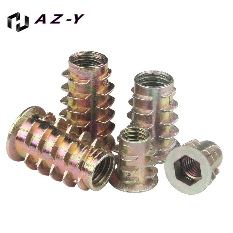 Tuerca De Rosca Interna Y Externa Avellanada Parte Incrustada Para ...