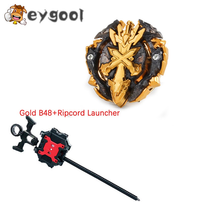 Oro Beyblade Burst B48 Metal Fusion 4D Spinning Top Battle Gyros Para ...