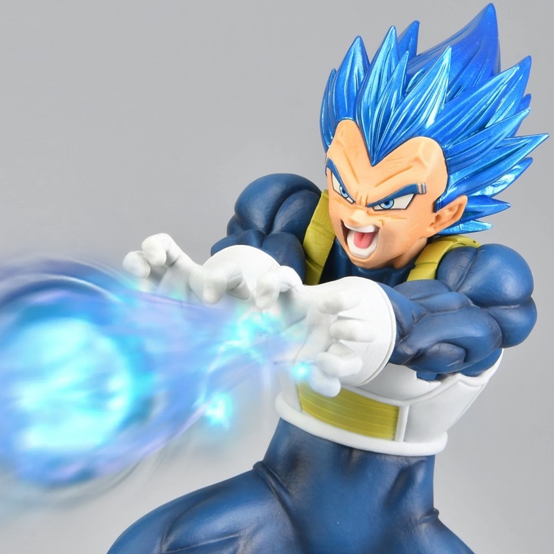 Figura De Pvc De Dragon Ball Vegeta Super Saiyan Pelo Azul Beijita ...