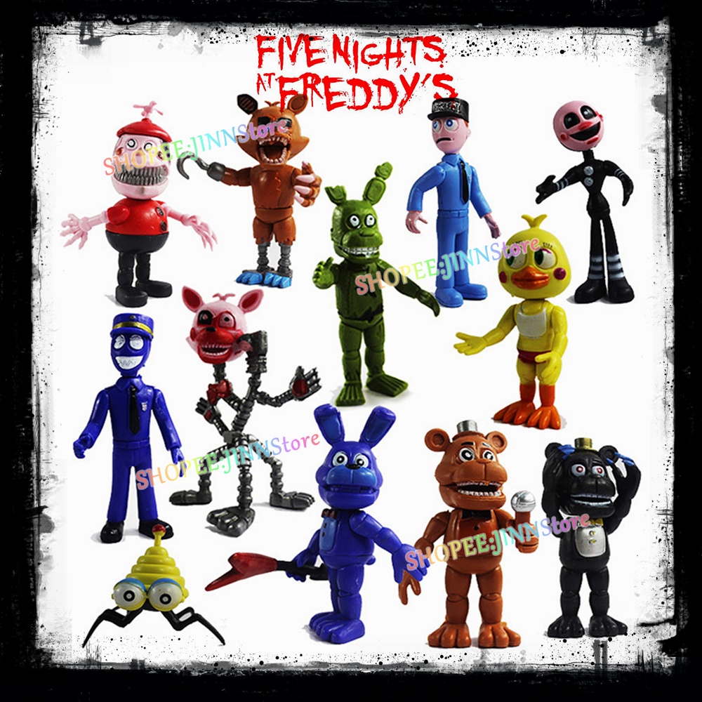 JINN Five Nights At Freddy's Figuras De Acción Juguetes Seguridad ...