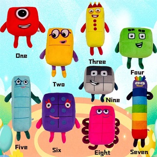 Numberblocks Juguete De Peluche De Dibujos Animados Números Muñecas ...