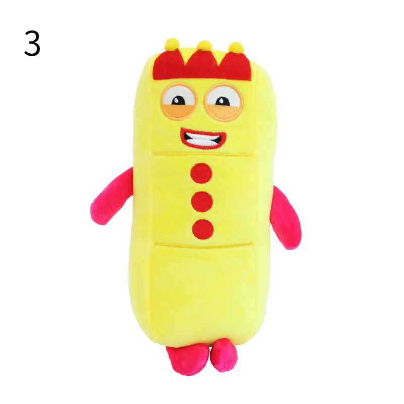 Numberblocks Juguete De Peluche De Dibujos Animados Números Muñecas ...