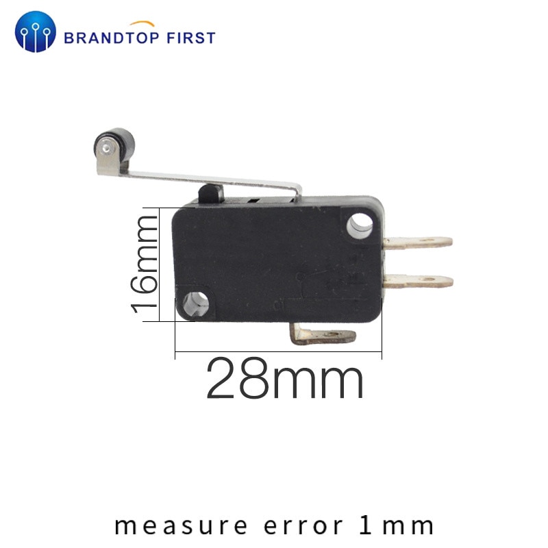 V-15-151-152-153-154-155-156-1C25 Micro Interruptor 16A 250VAC SPDT De Límite De Viaje ...