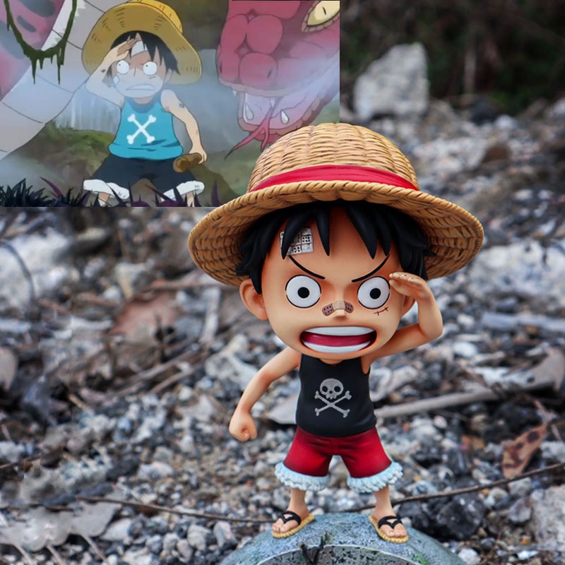 Luffy Memoria De La Infancia Ver . One Piece Monkey D Figura De PVC ...