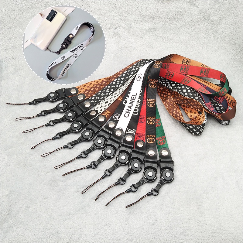 Nueva Marca 2 En 1 L V GG Channel Cordón Con Hebilla Desmontable Cadena ...