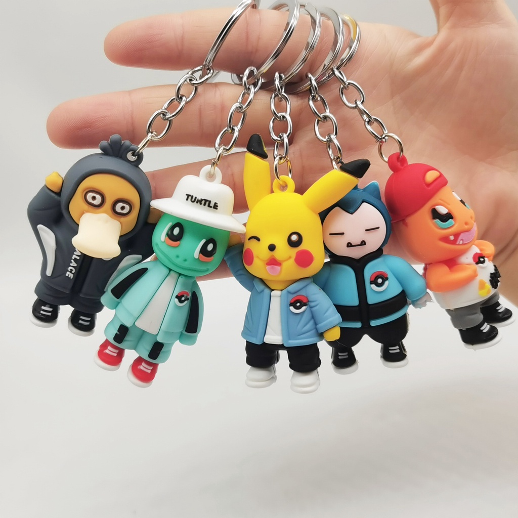 Llavero Pokémon De Dibujos Animados Pikachu Pato | Shopee Chile