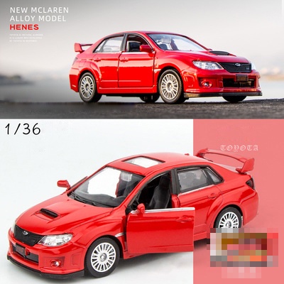 RMZ CITY 1 : 36 Subaru Impreza WRX STI Modelos De Coche Deportivo De Aleación Diecast Juguete ...