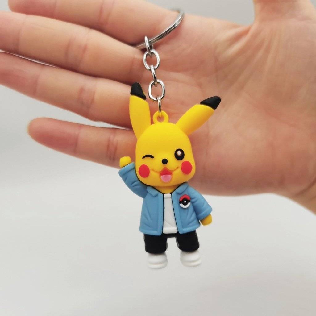 Llavero Pokémon De Dibujos Animados Pikachu Pato | Shopee Chile