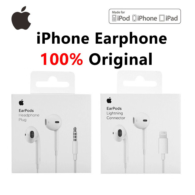 Audífonos originales Apple Earpods 3.5mm/audífonos lightning Para ...