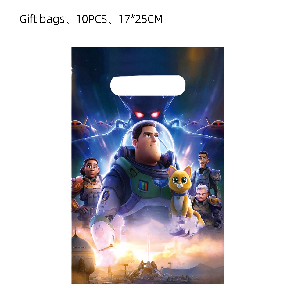 Disney Buzz Lightyear Tema Fiesta De Cumpleaños Desechable 3D Personaje ...