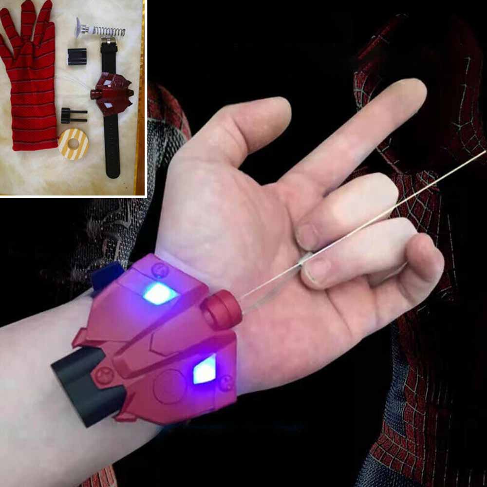 New Upgraded Handmade Amazing 2 Spider-man Magnet LED Web Shooter ...