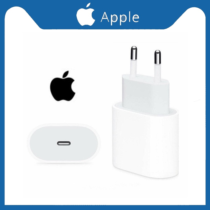 Cargador Rápido Original De Apple 20W USB Tipo C Enchufe De La Ue De Carga Rápida Para iPhone 14 ...