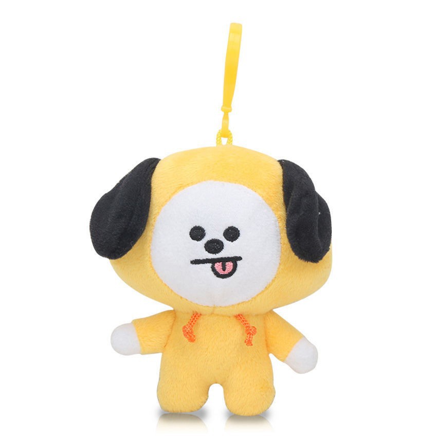 10CM KPOP BTS Peluche Muñeca Llavero TATA Chimmy RJ De Dibujos Animados ...