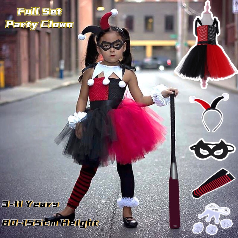 Disfraz De Cosplay De Halloween Para Niñas , Película De Anime , Payaso ...