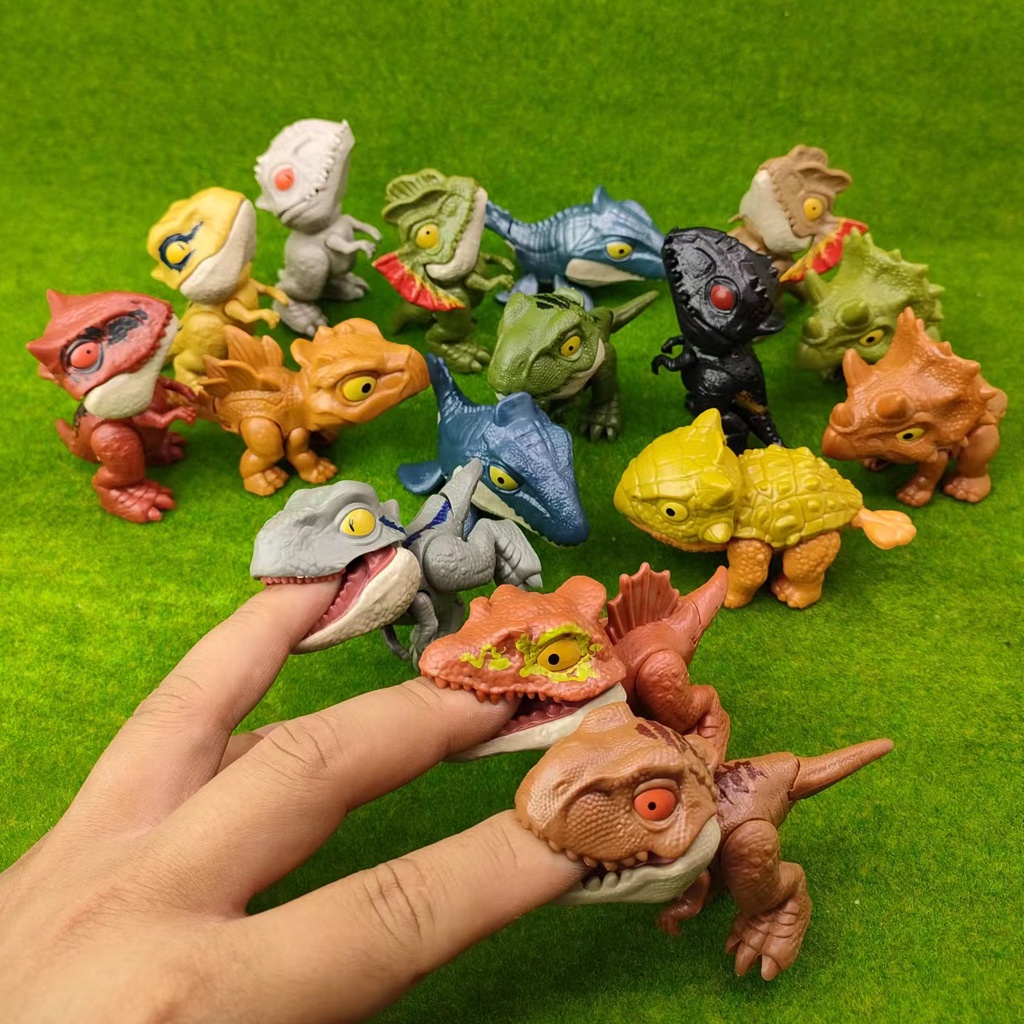 Morder Dedo Pequeño Dinosaurio Lindo Juguete Jurásico Broma Regalo ...