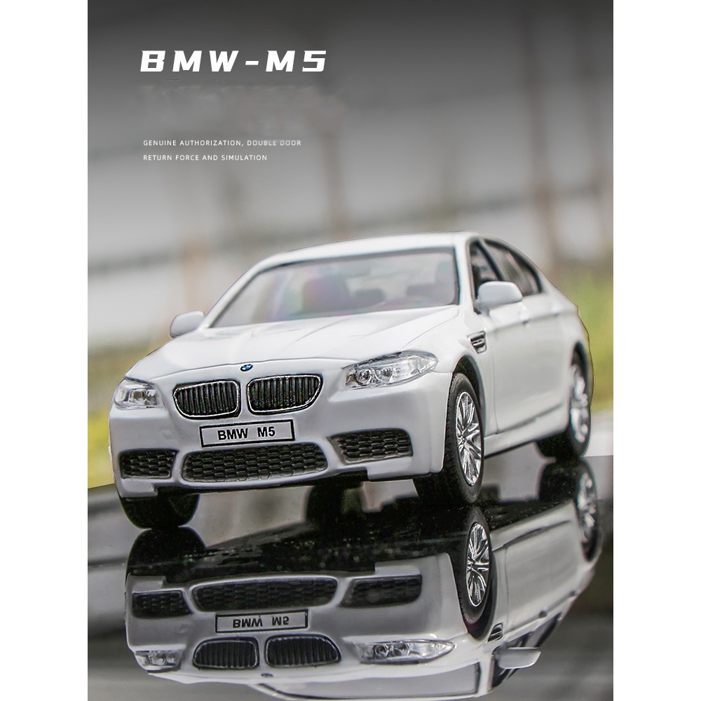Rmz CITY 1:36 BMW M4 M5 M5 m50i modelos de coche deportivo de aleación Diecast juguete puertas ...