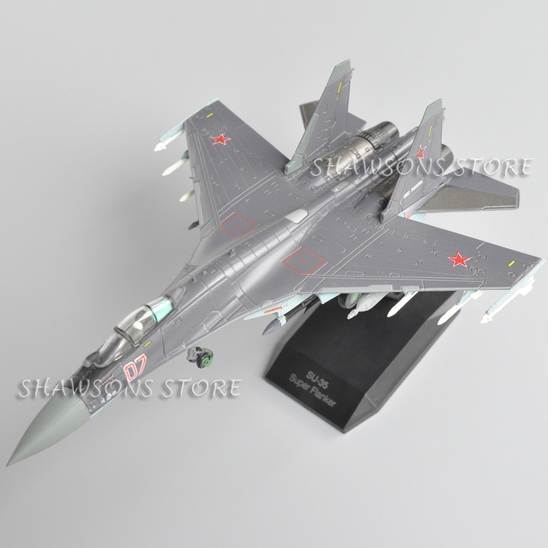 Juguete Modelo Militar Diecast A Escala 1 : 100 Sukhoi Su-35 Super ...
