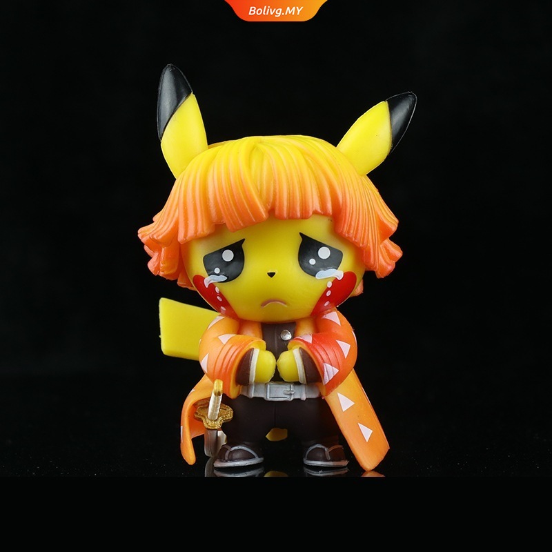 Anime Pikachu Cosplay Demon Slayer Kamado Tanjirou Nezuko Agatsuma ...