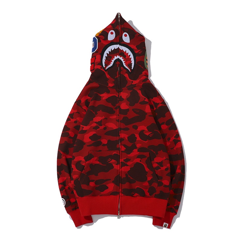 Sudaderas De Moda Para Mujer/Hombres BAPE Shark Head Sport Hoody ...