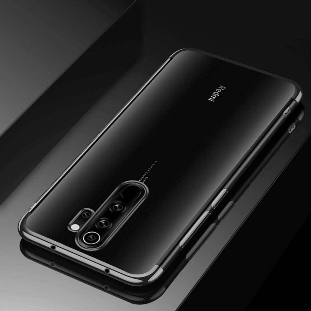 Xiaomi Redmi Note 10 10S 10Pro 9 9S 9Pro 11 11S 11Pro 8 8Pro Lujo Láser Chapado Transparente ...