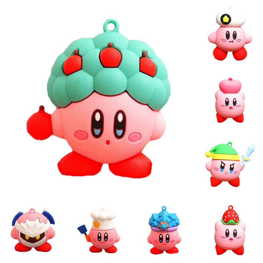 Kirby Anime Juegos Juguetones Lindo Dibujo Animado Rosa Waddle Dee Doo ...