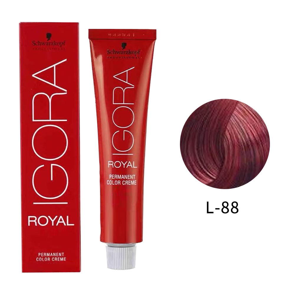 Schwarzkopf Professional IGORA Royal Coloring Red Hair Color 60g-Varios ...