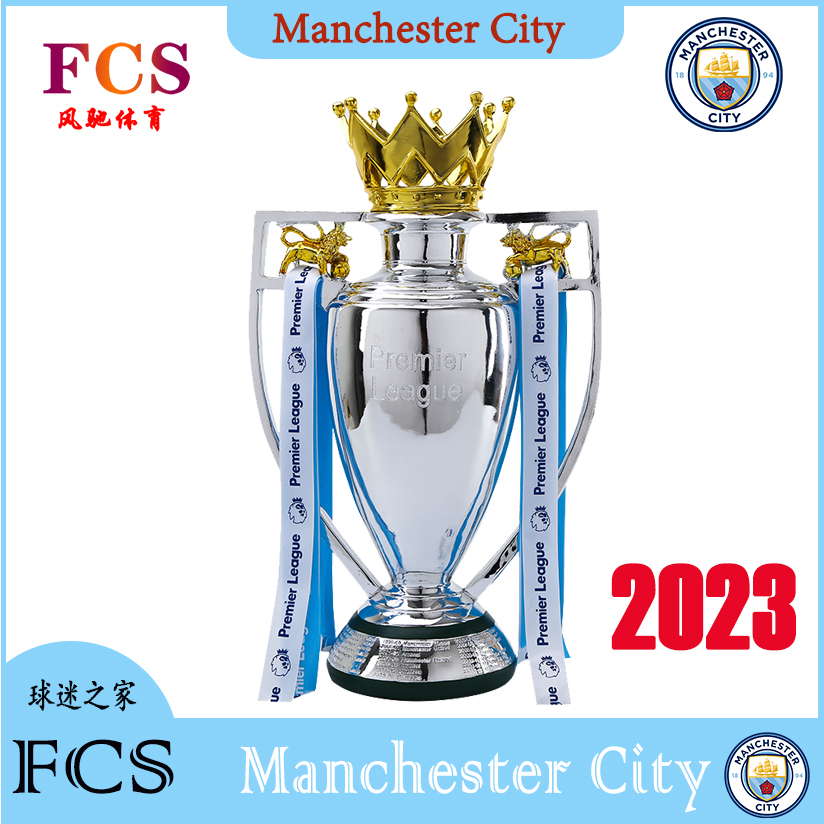 2023 nuevo estilo campeón europeo Manchester city fútbol trofeo ...