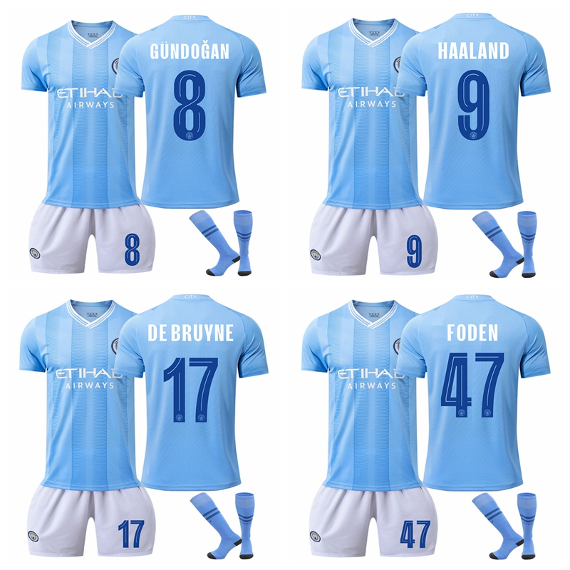 2023-24 Temporada Manchester City Home UEFA Champions League Versión ...
