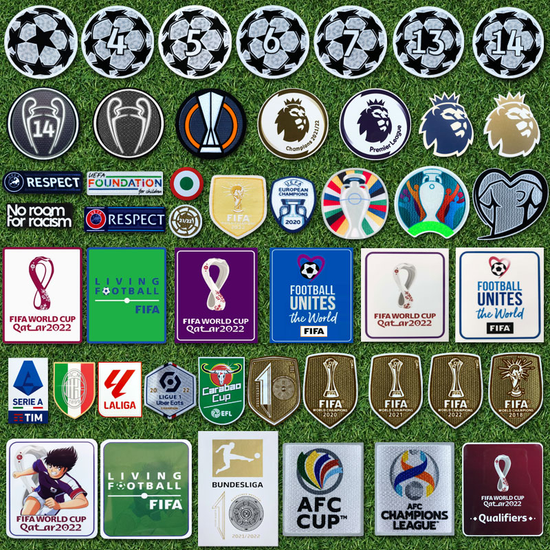 Parche De Fútbol 2023 Insignia Bola FA Copa UEFA EPL UCL La Liga Serie A Ligue 1FIFA Bundesliga ...