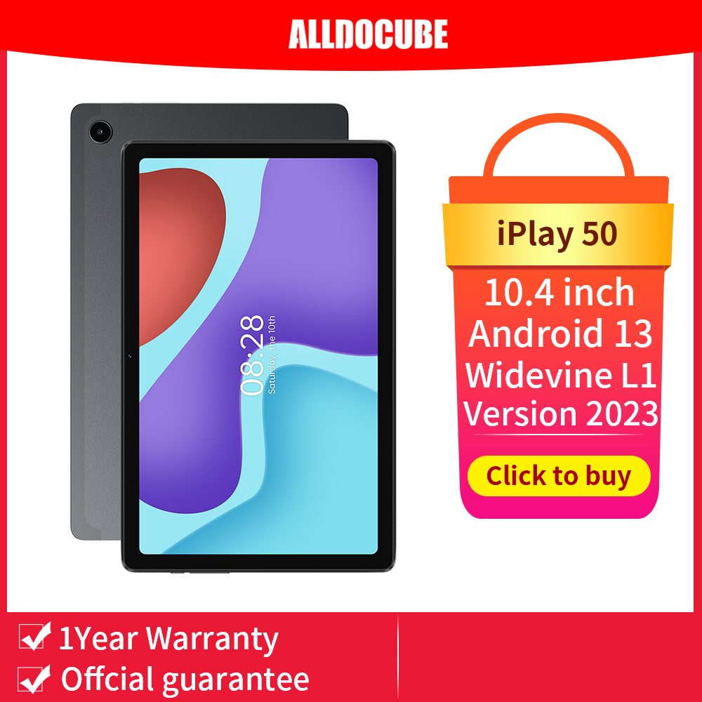 Estreno Mundial Alldocube iPlay50 2023 Tableta UNISOC T618 Octa Core Android 13 6GB RAM 64/128GB ...