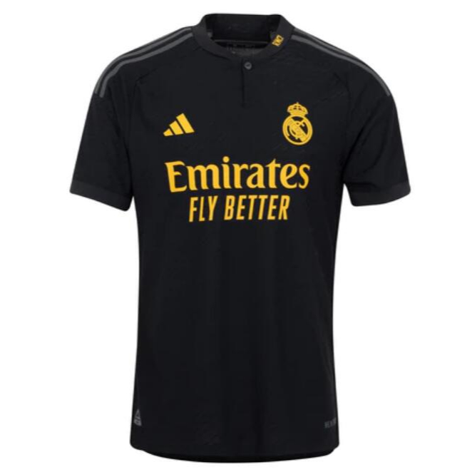 23 24 25 Real Madrid Tercera Polera De Fútbol | Shopee Chile