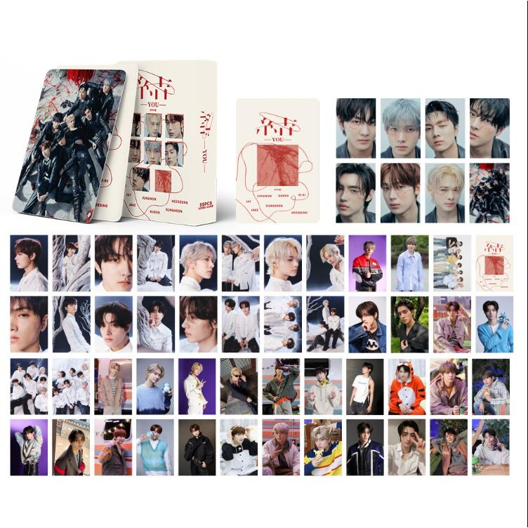 50-55pcs/set Es-HYPEN 2023 World Tour FATE DARK BLOOD Recuerdos : Paso ...