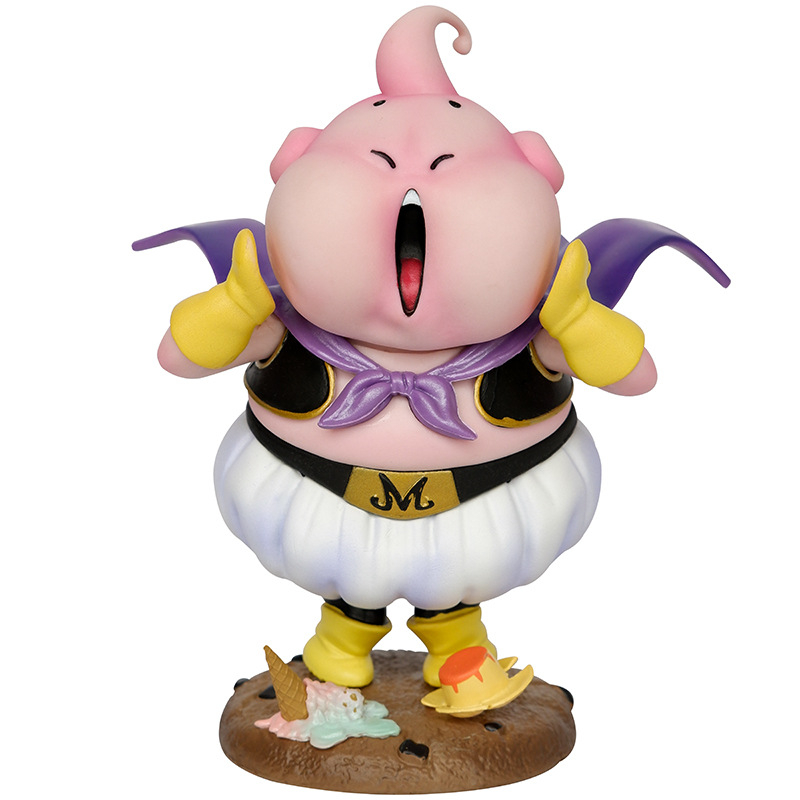 14.5cm Dragon Ball Gk Figura Majin Buu Anime Figuras Cake Estatua Pvc ...