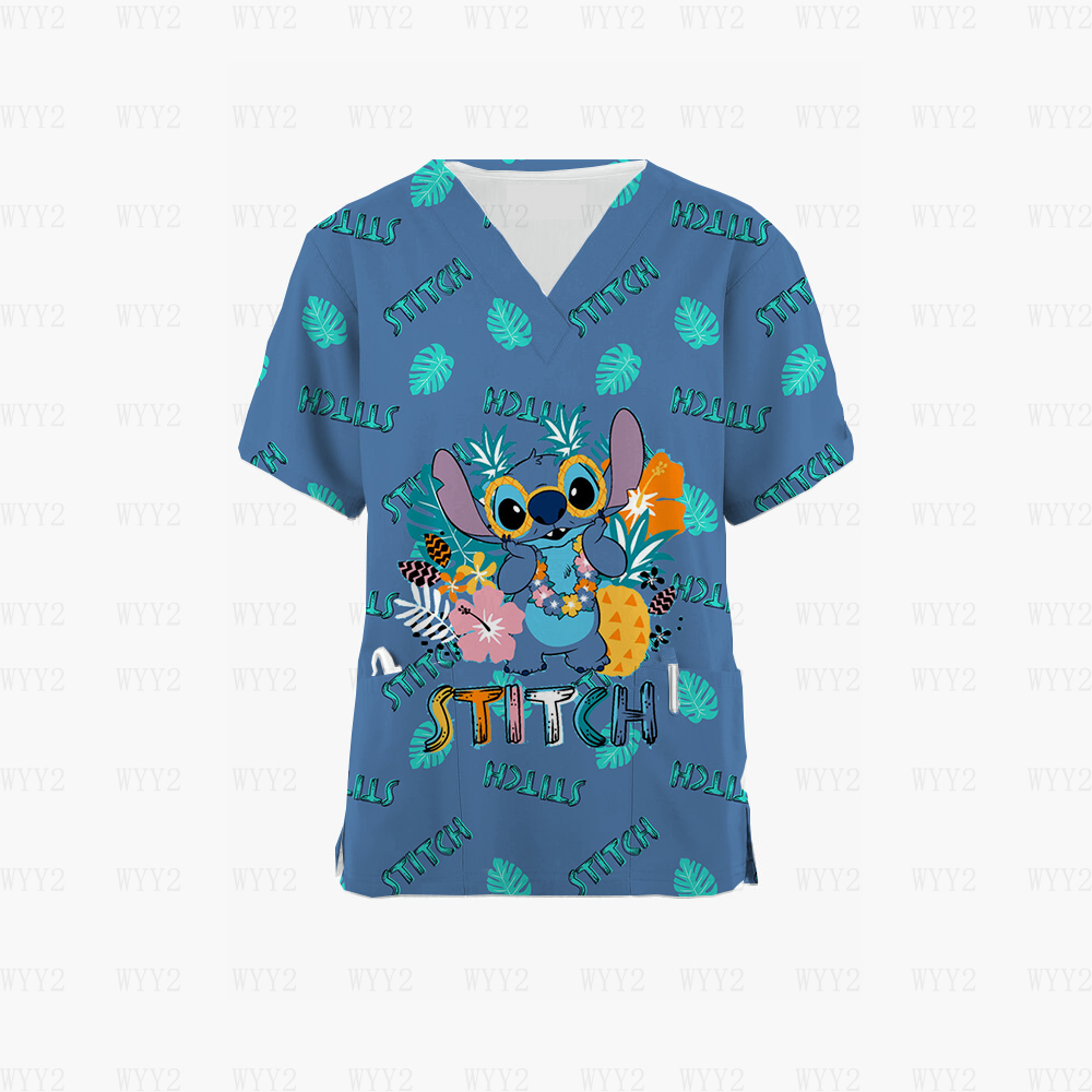 Uniforme De Enfermera De Navidad De Las Mujeres De Disney Stitch ...