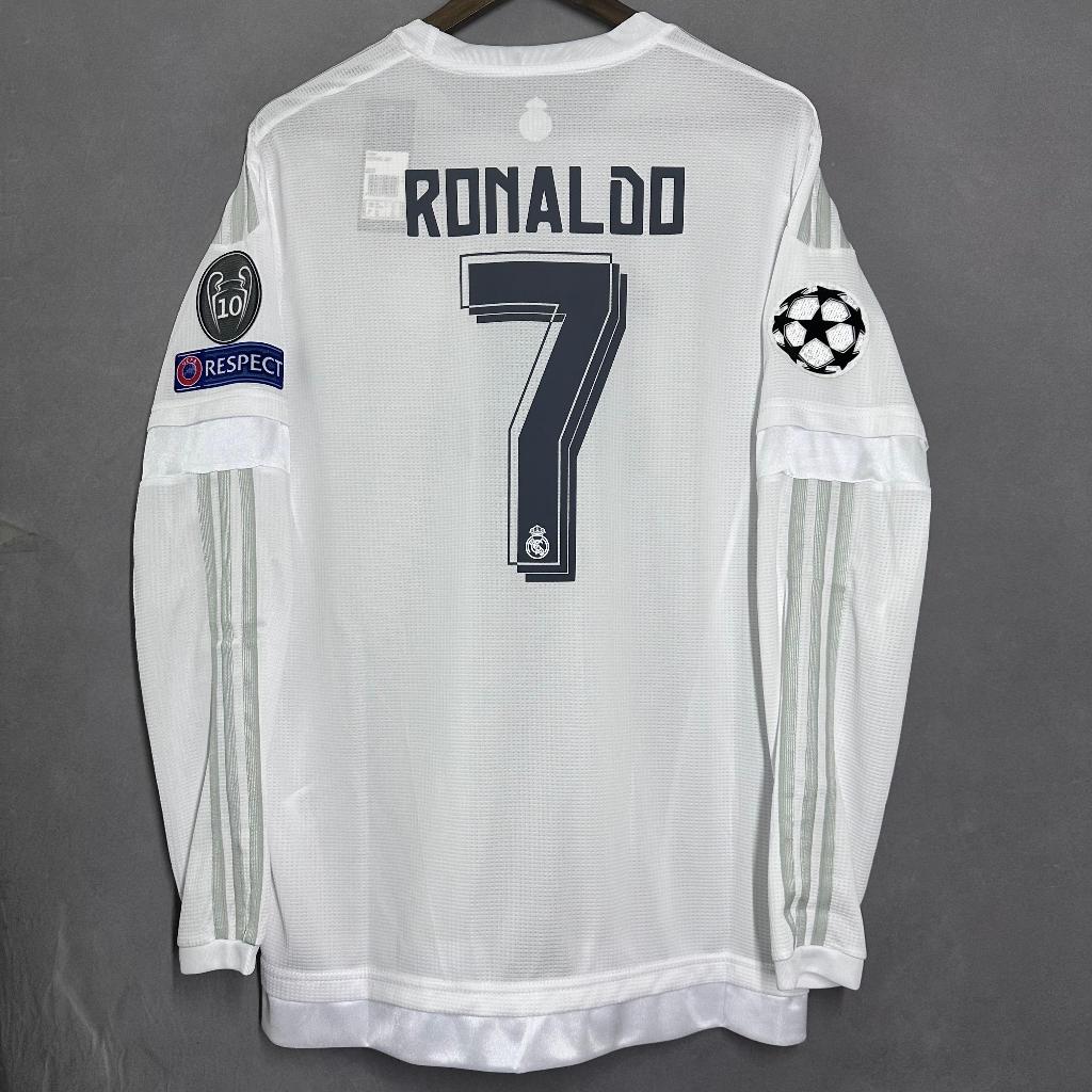 1516 Polera Real Madrid home SERGIO RAMOS RONALDO BENZEMA JAMES BALE ...