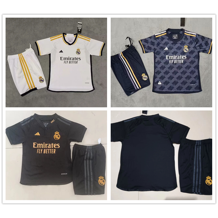 Polera De Fútbol Para Niños Del Real Madrid 2023 Y 2024 | Shopee Chile