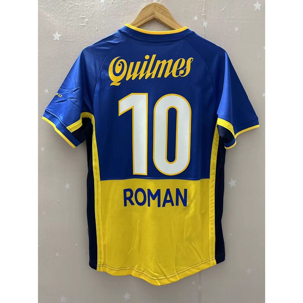 2001 - 02 boca Juniors Riquelme Roman camiseta de fútbol retro ...