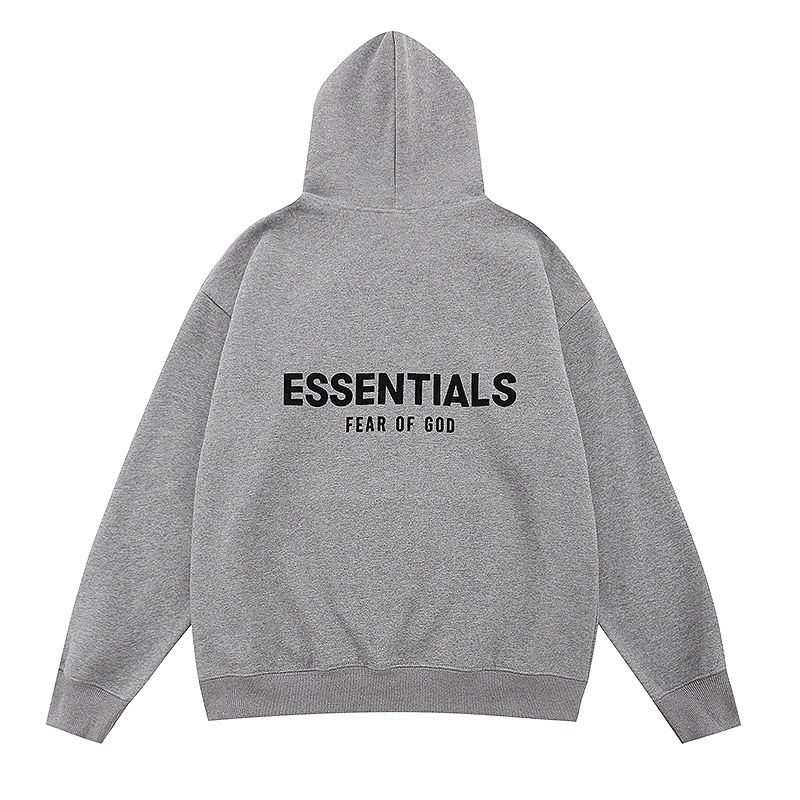 Essentials Moda Clásica Sudadera Con Capucha De Algodón Puro Engrosado ...