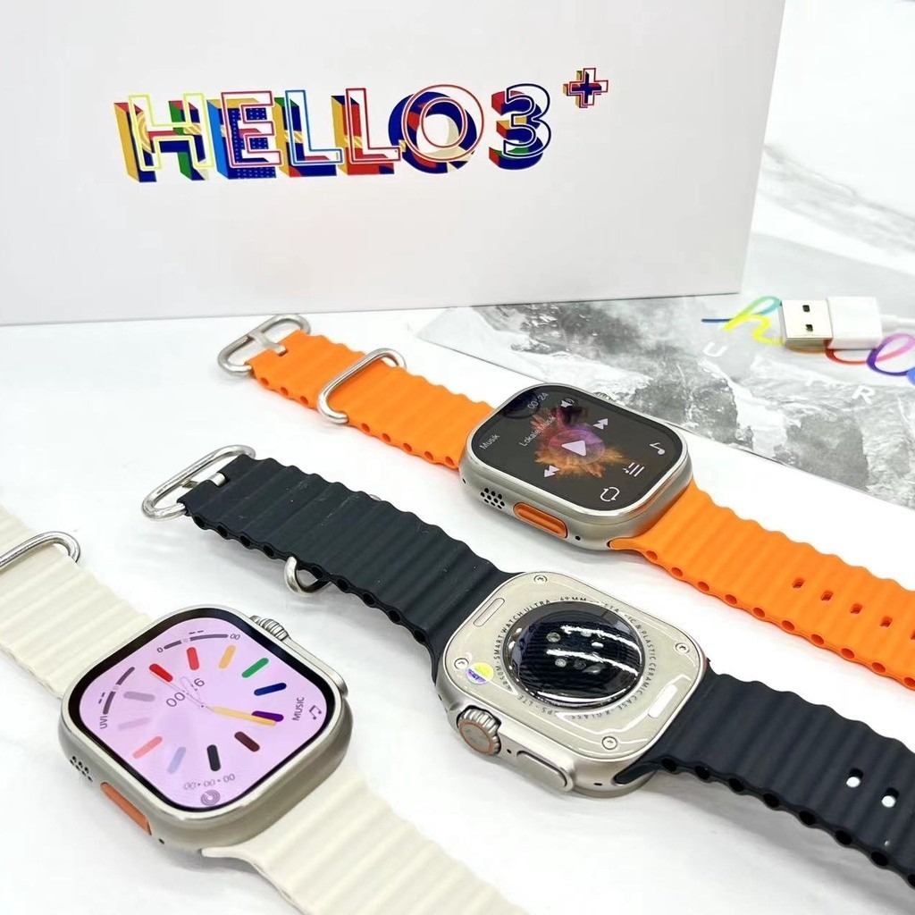 Nuevo Hello3 + Hello Watch 3 PLUS Reloj Inteligente Serie 8 Ultra 2,04 ...