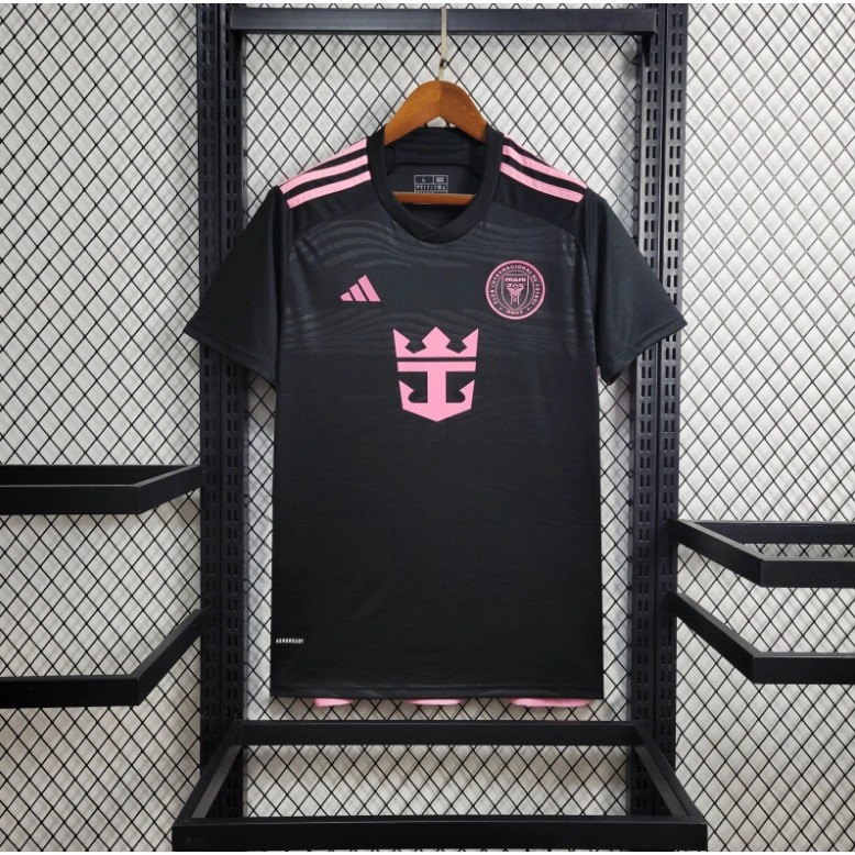 Nuevo 2024/2025 Camiseta de Fútbol Inter Miami Negro Polera De Fútbol ...