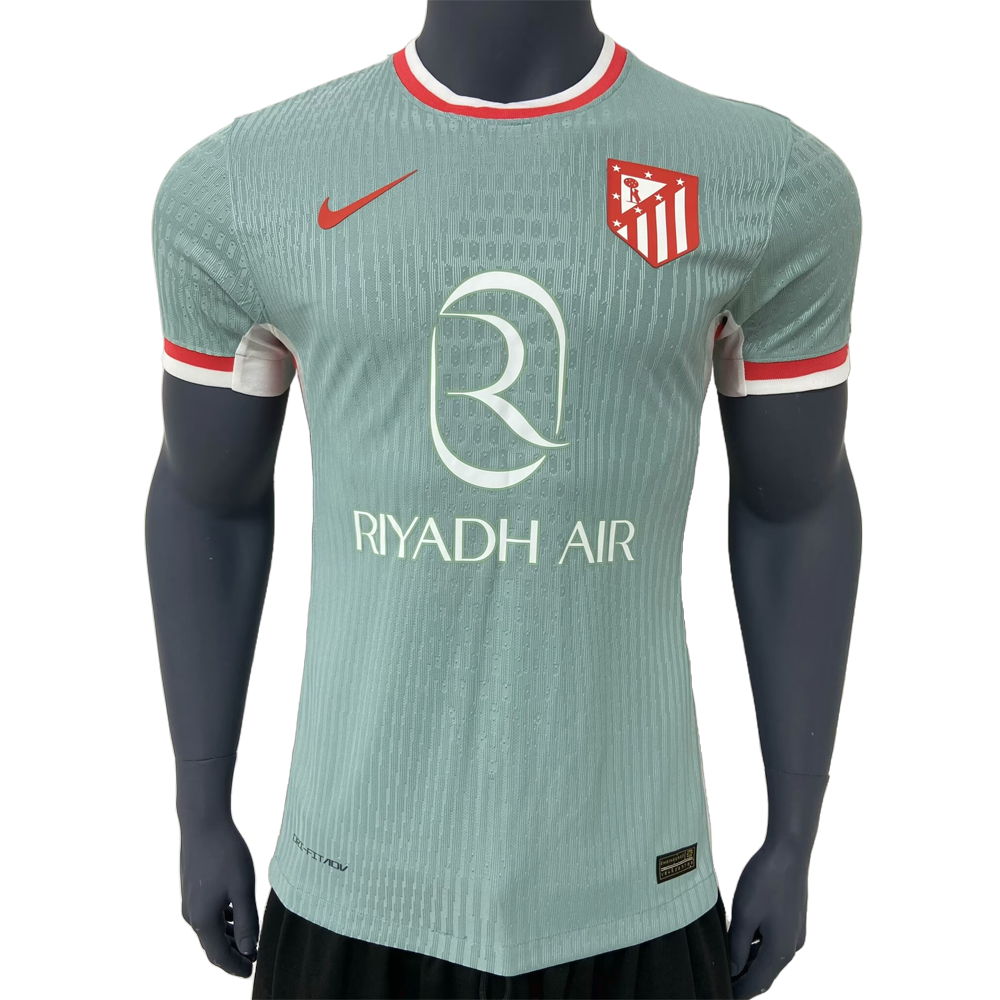 Temporada 2024-25 Club Atlético de Madrid Versión de Jugador Visitante Polera Deportiva de ...