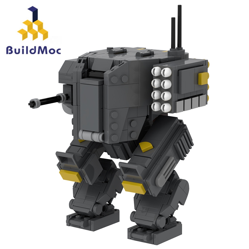 BuildMOC lego Militar MOC-175210 Juego Helldiver Exo-45 sets Modelo DIY ...