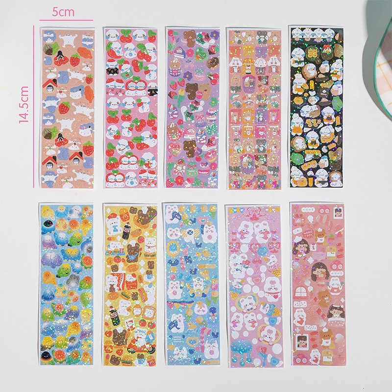 sticker Láser Decoración De Cuentas De Mano stickers Para Niños Regalo ...