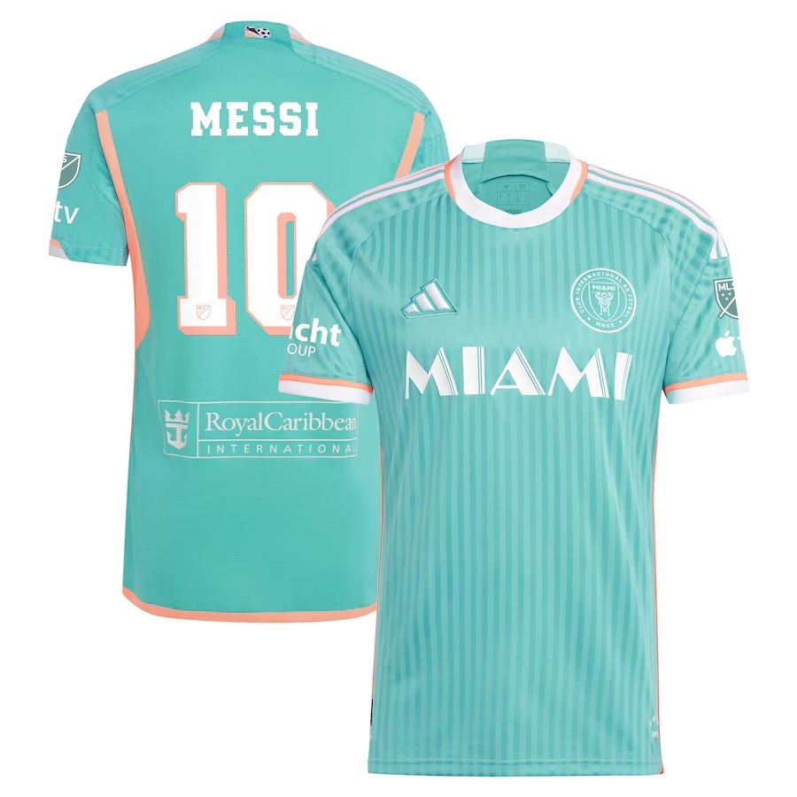 [Versión Jugador] Inter Miami 2024 25 Polera De Fútbol Tercer Kit MESSI | Shopee Chile