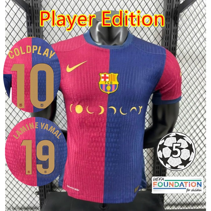 Barcelona HOME KIT 2024-25 Camiseta (Edición Jugador) 】 24/25 FC Casa ...