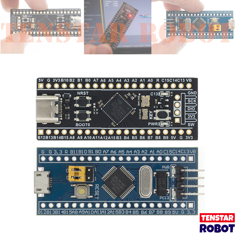 STM32F103C8T6 CH32F103C8T6 ARM STM32 Placa De Desarrollo Del Sistema Mínimo STM32F401 STM32F411 ...