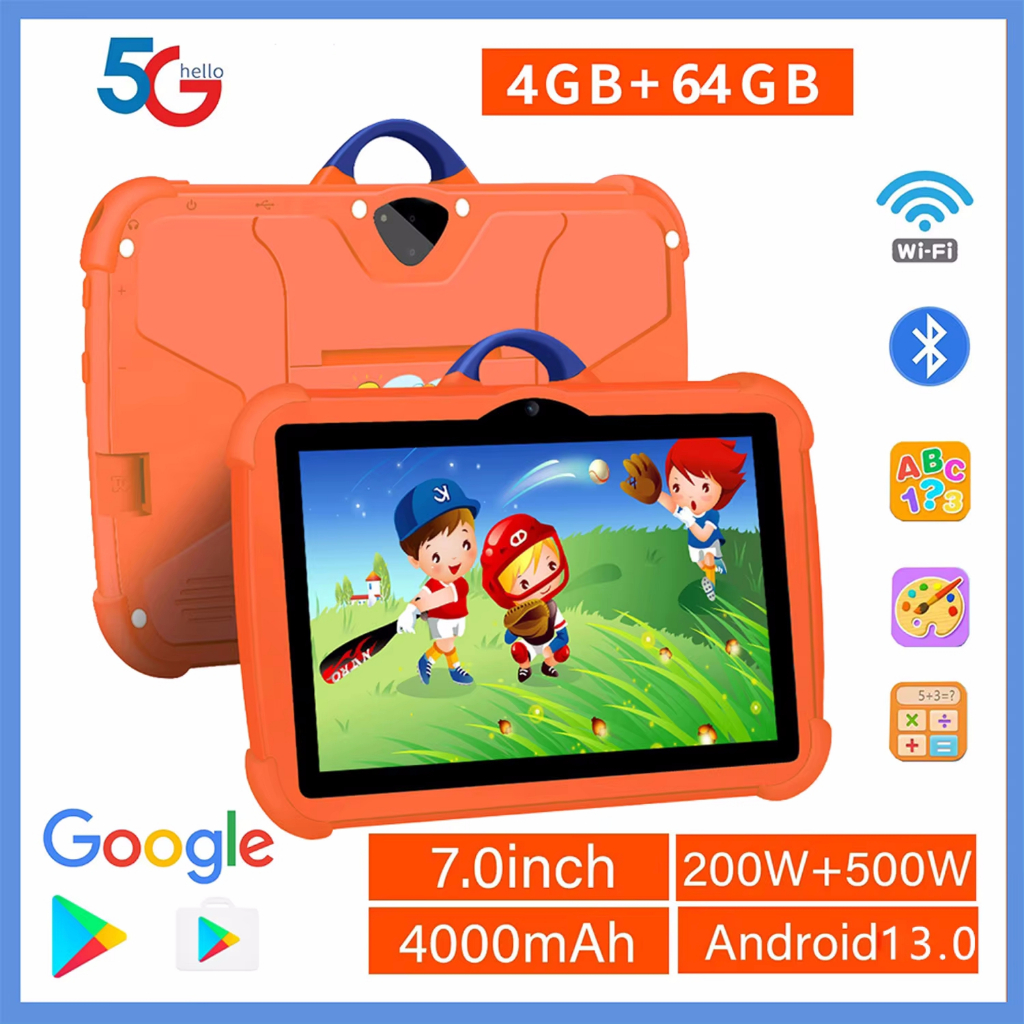 Nuevo 7 Pulgadas 5G WiFi Tablet Pc Para Los Niños Mejores Regalos ...