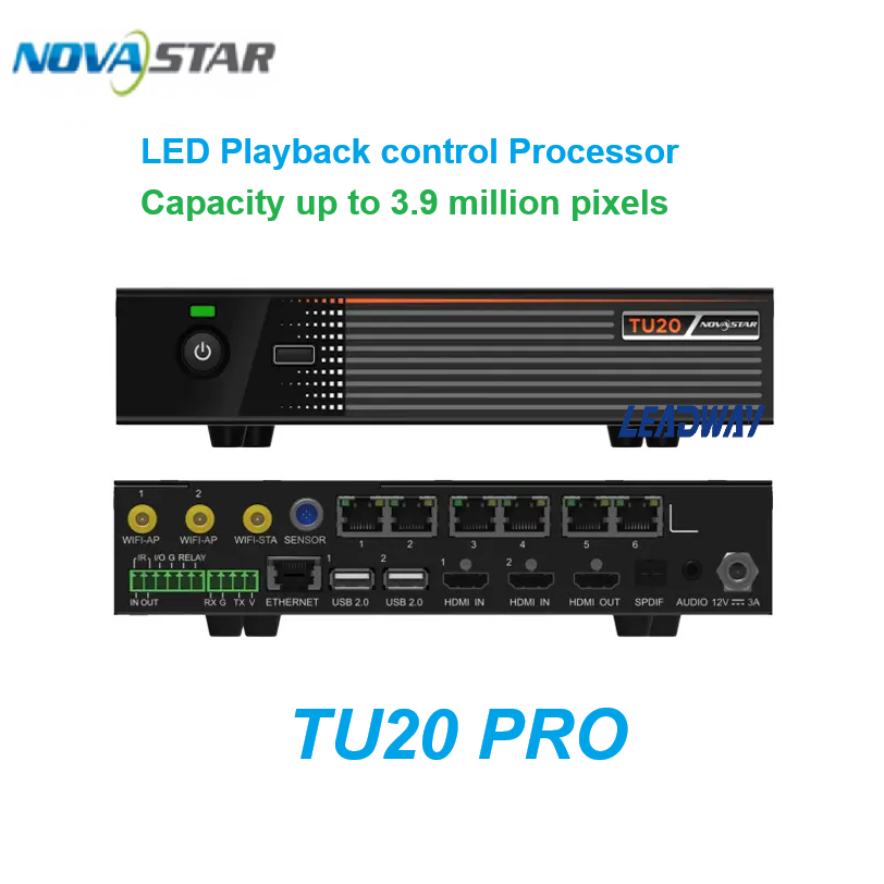 Novastar Taurus Series TU20 PRO Procesador De Control De Reproducción Soporta Dispositivo De ...